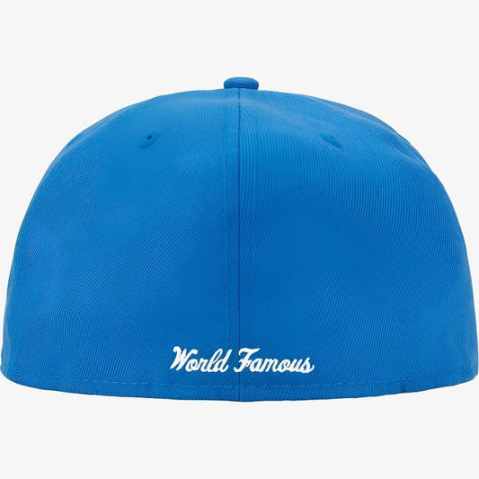 Supreme x New Era Fitted Hat 'Money Box Logo' Light Blue (FW22) – SOLE ...