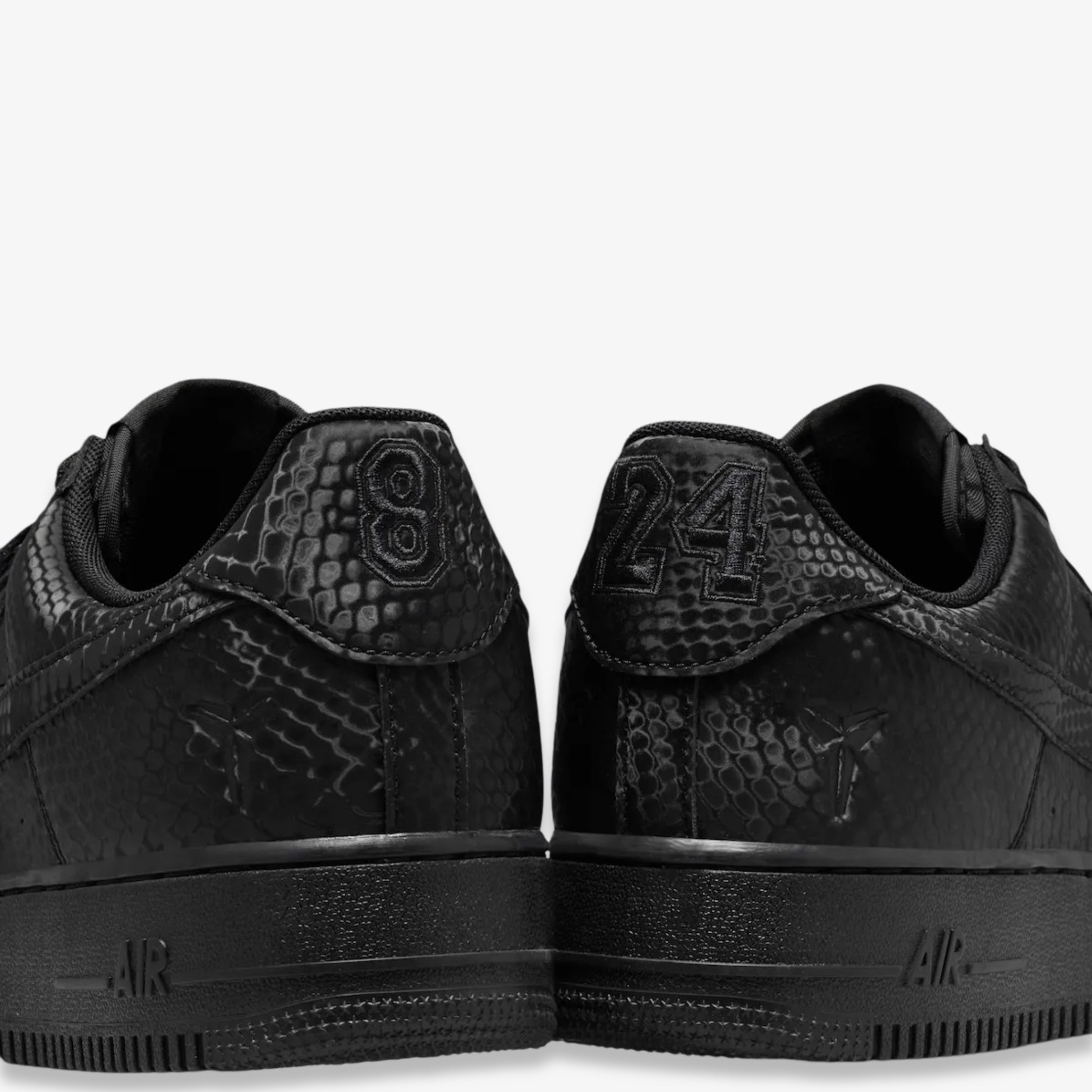 Nike Air Force 1 Low Protro x Kobe Bryant 'KB Forever / Triple Black ...