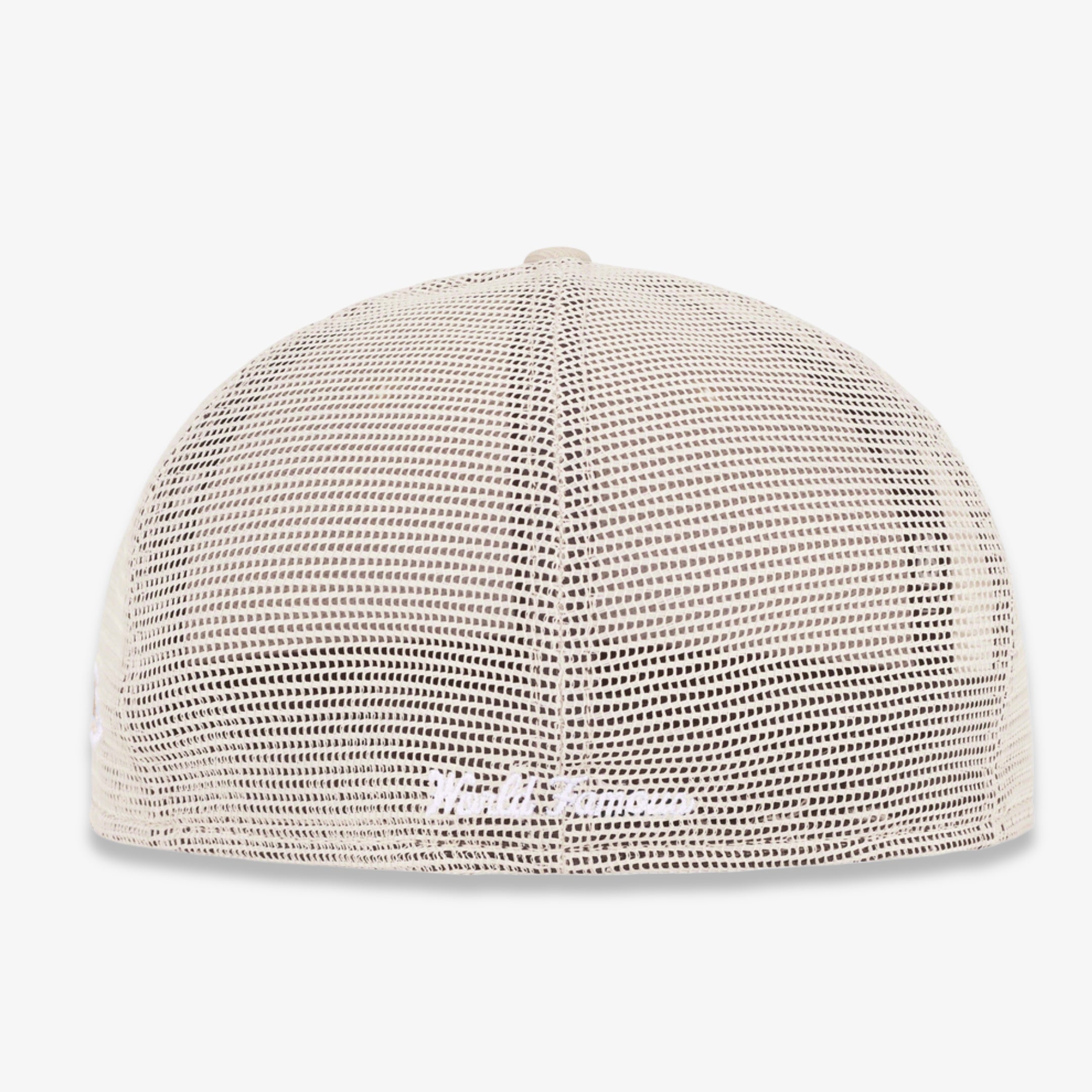 Supreme x New Era 'Box Logo' Mesh Back Fitted Hat Stone (SS23) – SOLE ...